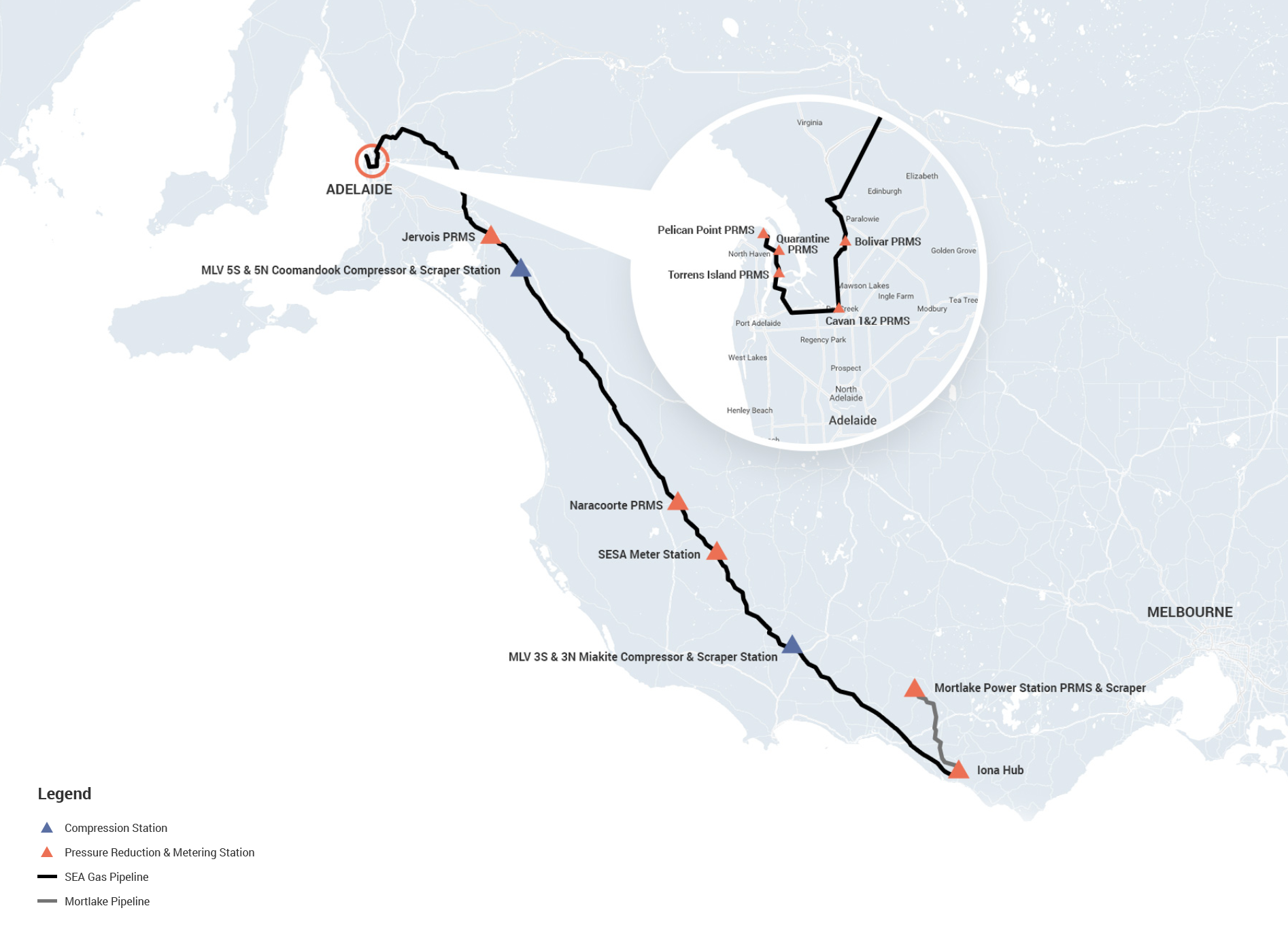 SA/Vic: SEAGas Pipeline System (PCA in SA/Vic, PCI in Vic) | AEMC